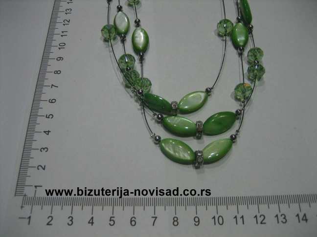 Zelena ogrlica+GRATIS minšuđe