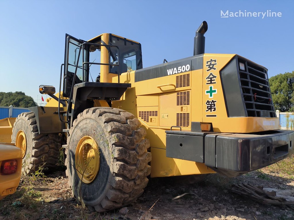 Komatsu used komatsu wa500 wheel loader prednji utovarivač