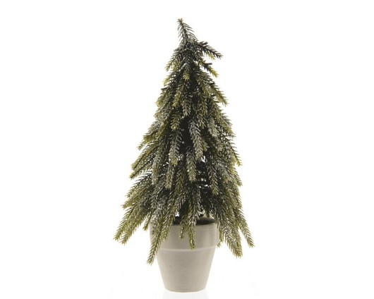 NG dekoracija - MINI TREE GLITTER 34cm 682518 - Green - KMG