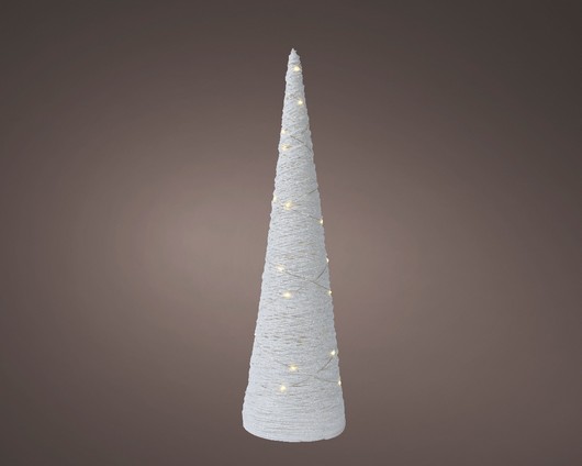 NG dekoracija - LED CONE 58cm 487050 - White - KMG