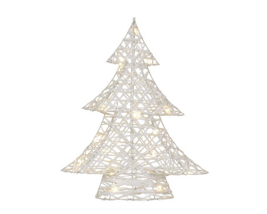 NG dekoracija - LED TREE 40cm 487054 - White - KMG