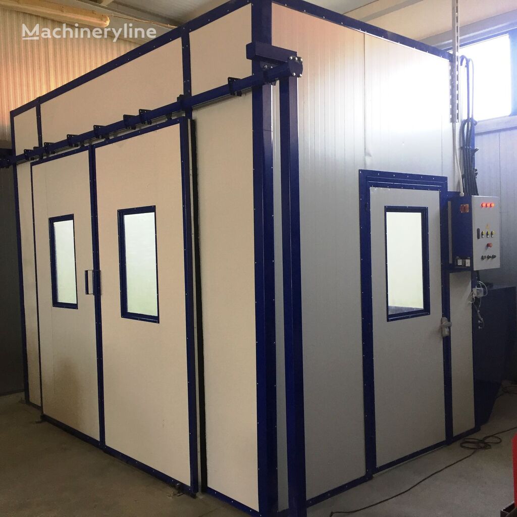 Nova Vogamakina Enclosed liquid spray booth oprema za plastifikaciju metala