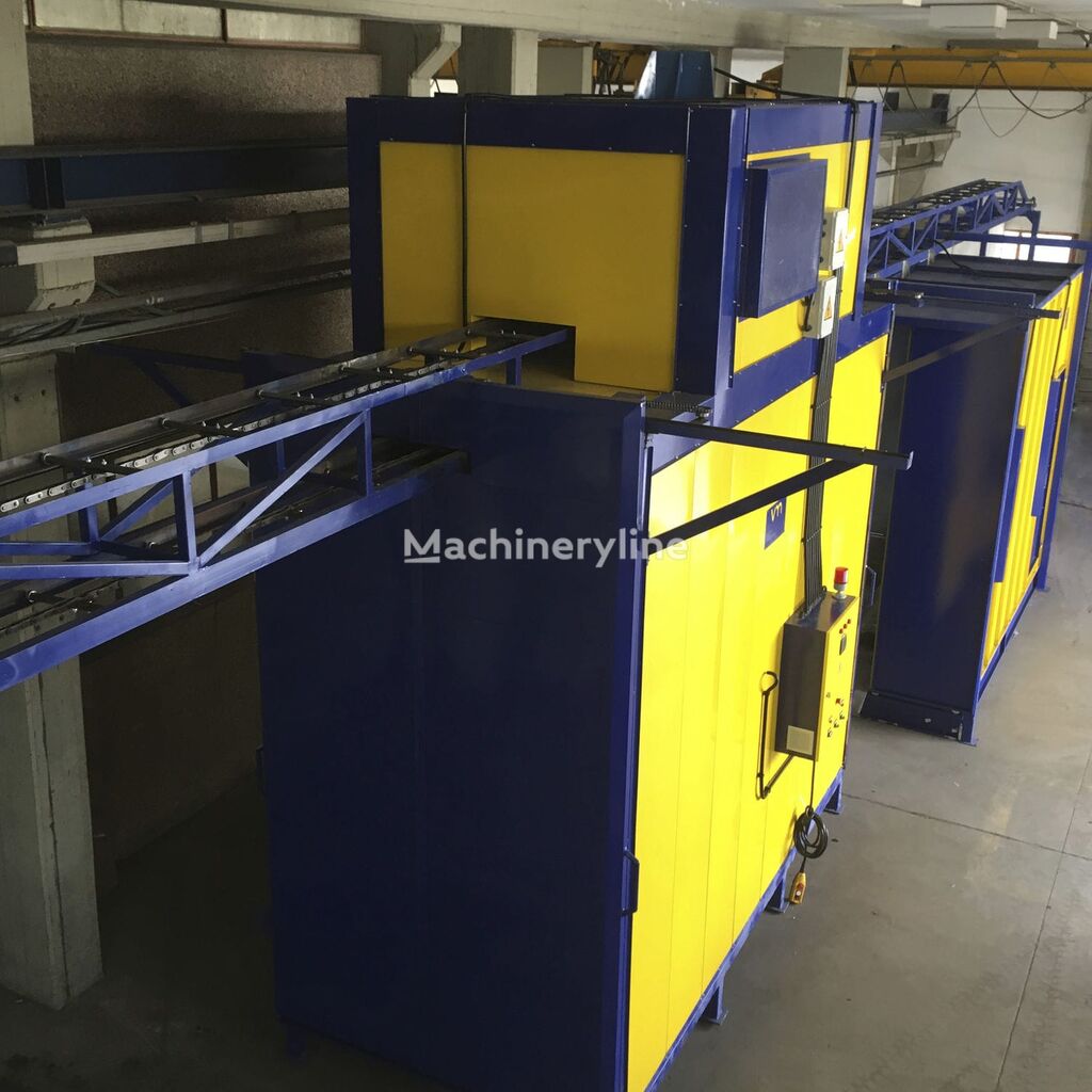 Novi Vogamakina Manual powder coating line with overhead conveyor system oprema za sušenje