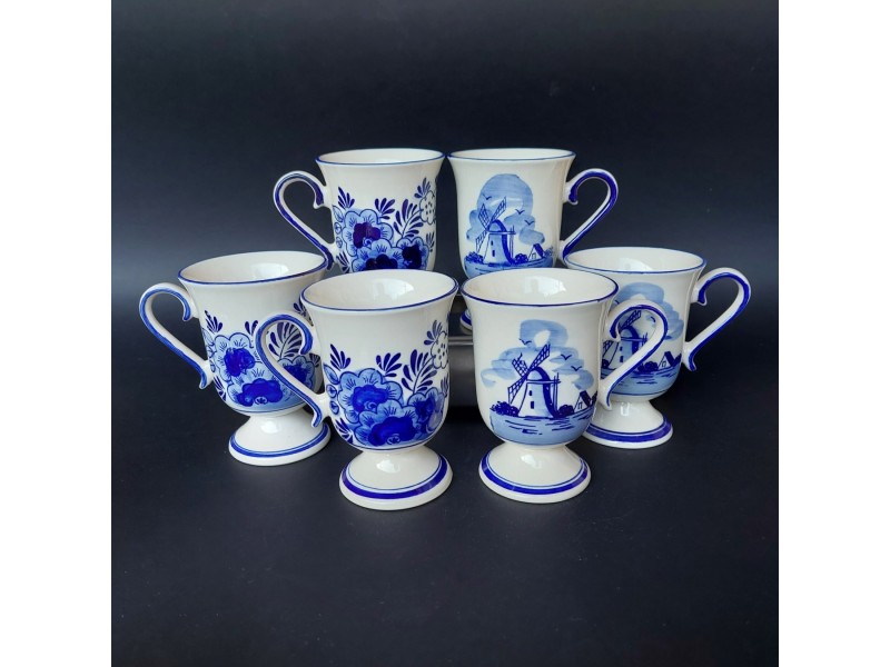 Delft Blue, Velike Šolje, Ručni Rad