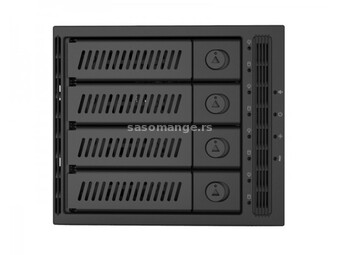 CHIEFTEC CMR-3141SAS 4 x 3.5" ili 4 x 2.5" SATA crna fioka za hard disk