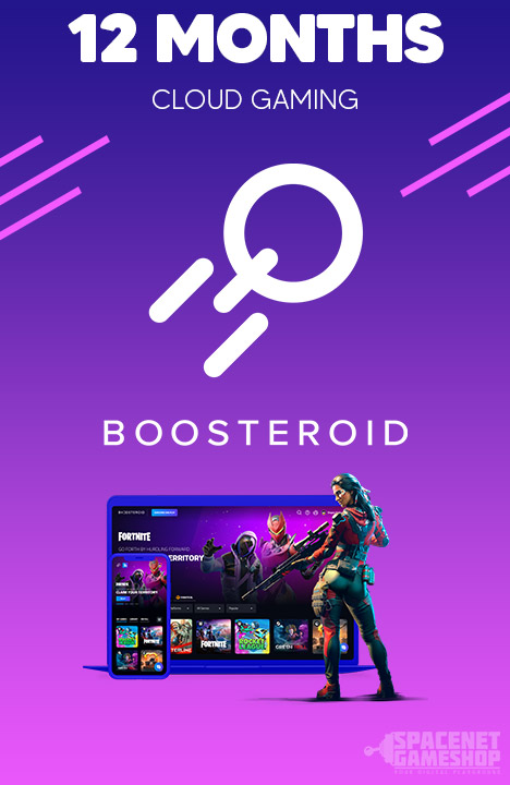 BOOSTEROID CLOUD GAMING 12 MESECI [EU]