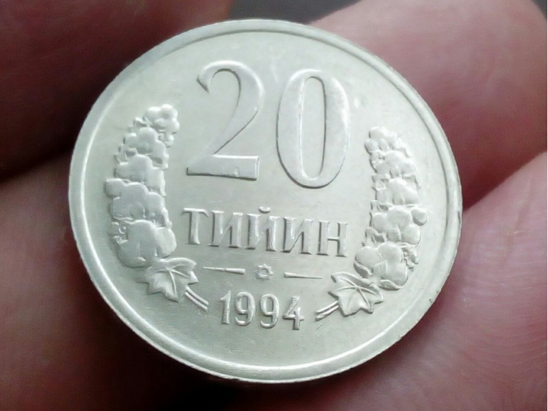 Uzbekistan, 20 tijin 1994
