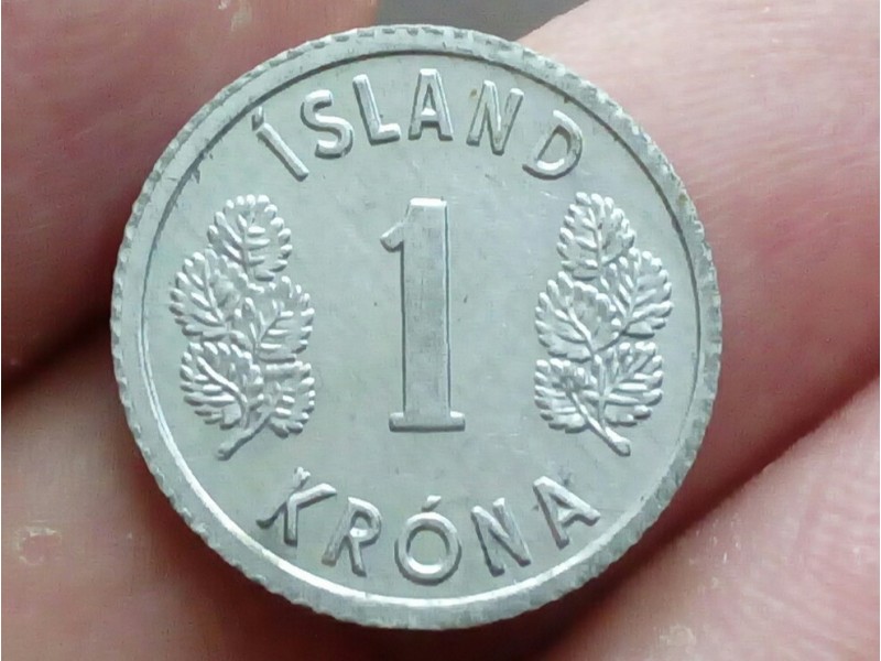 Island, 1 kruna 1976