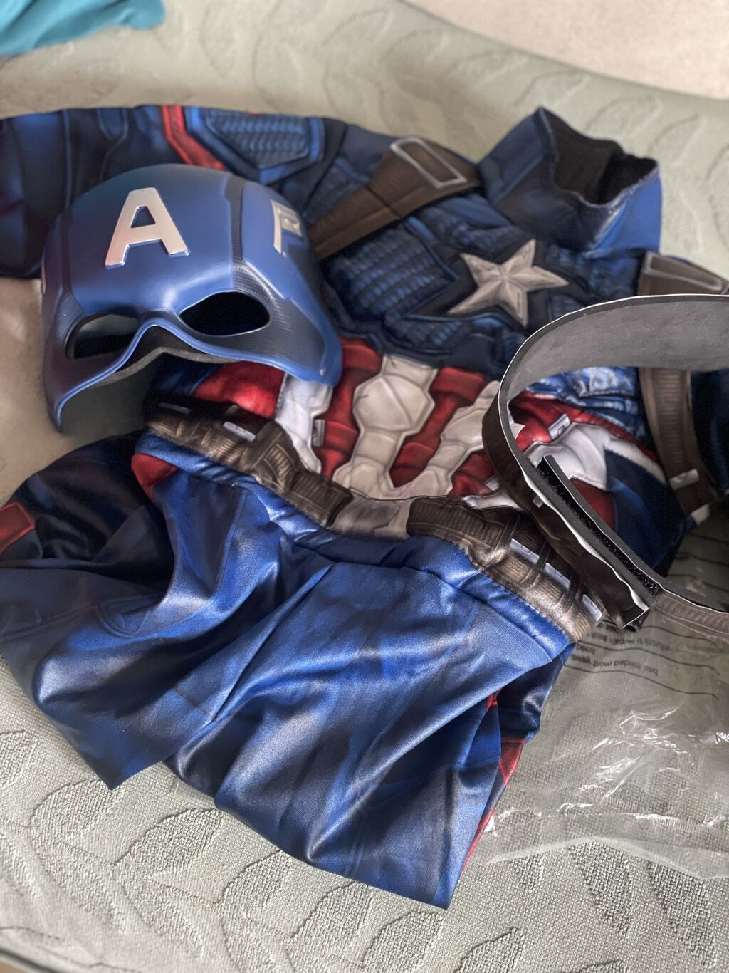 Original Marvel Captain America kostim za decu do 3-4 godine, xs