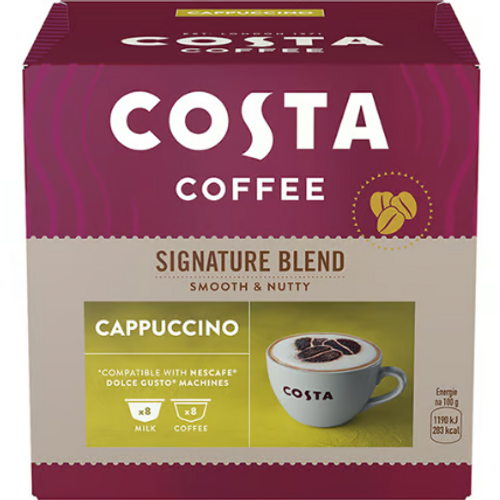 Costa Coffee Kapsule Cappuccino Dolce Gusto 16/1