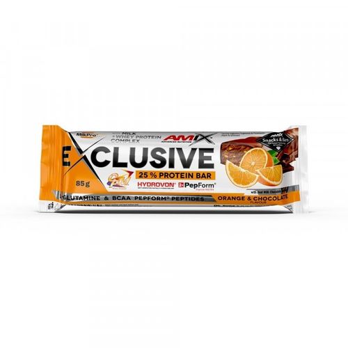 AMIX Exclusive Protein Bar 85g Narandža