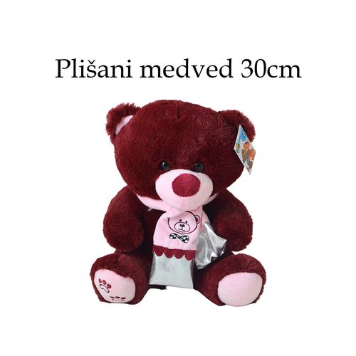 Plišani medved 30cm 002825