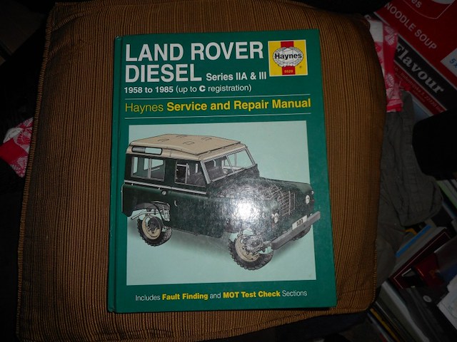 LAND ROVER DIESEL series IIA ,III 1958-1985