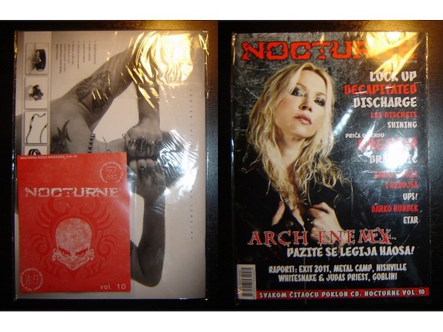 Muzički časopis NOCTURNE br.20 (Septembar 2011.) + CDr