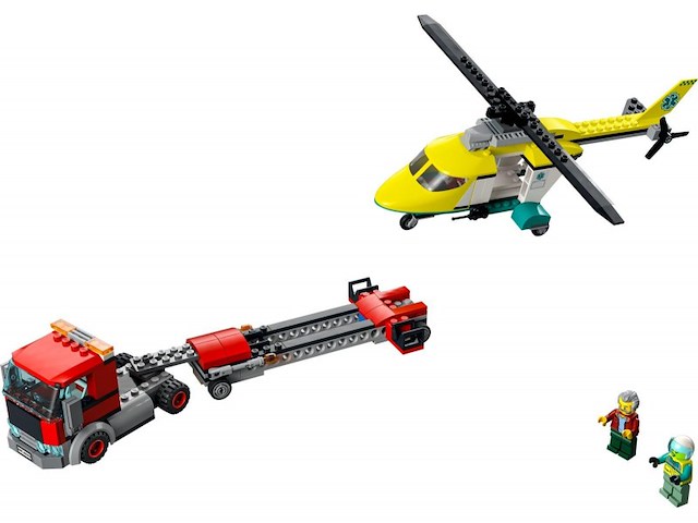 LEGO City - 60343 Rescue Helicopter Transport