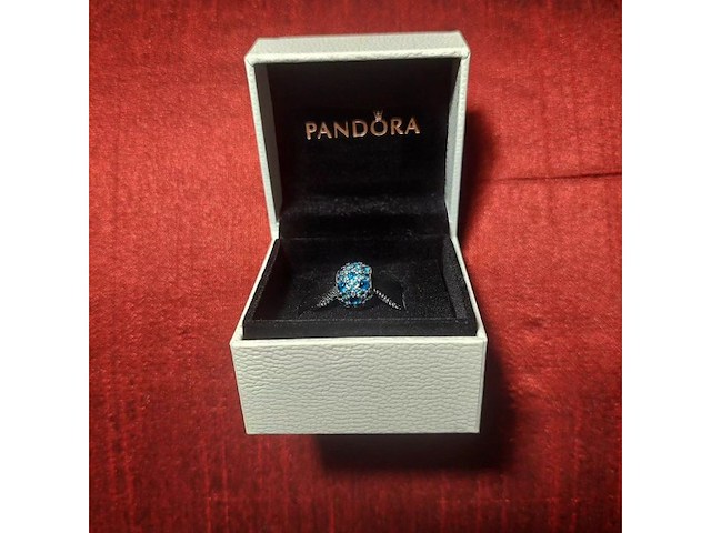 Original Mosaic Pave Ball Charm Pandora perla