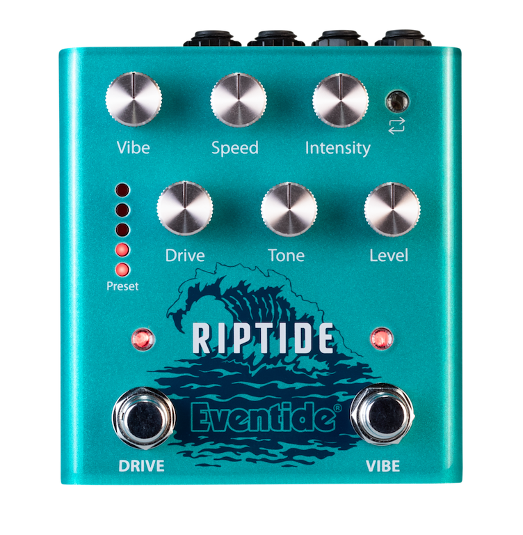 EVENTIDE RIPTIDE STOMPBOX- Ripping Distortion and Swirling Modulation