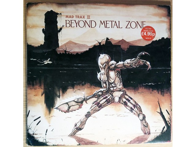 2LP V/A - Beyond Metal Zone (1986) UK, Metallica MINT