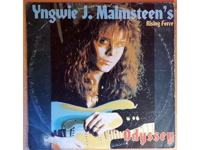 LP YNGWIE MALMSTEEN - Odyssey (1990) Bulgaria, odlična