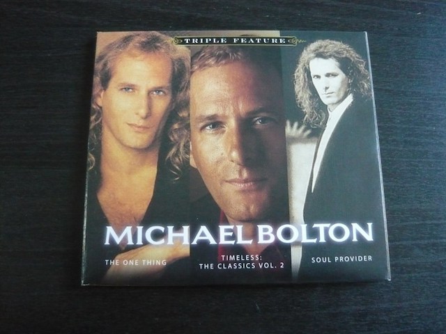 Michael Bolton - Triple Feature 3cd