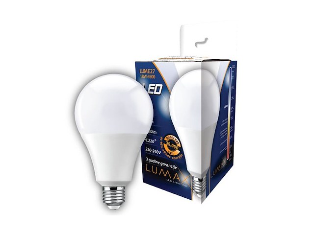 LED sijalica E27 – 18W 6500K