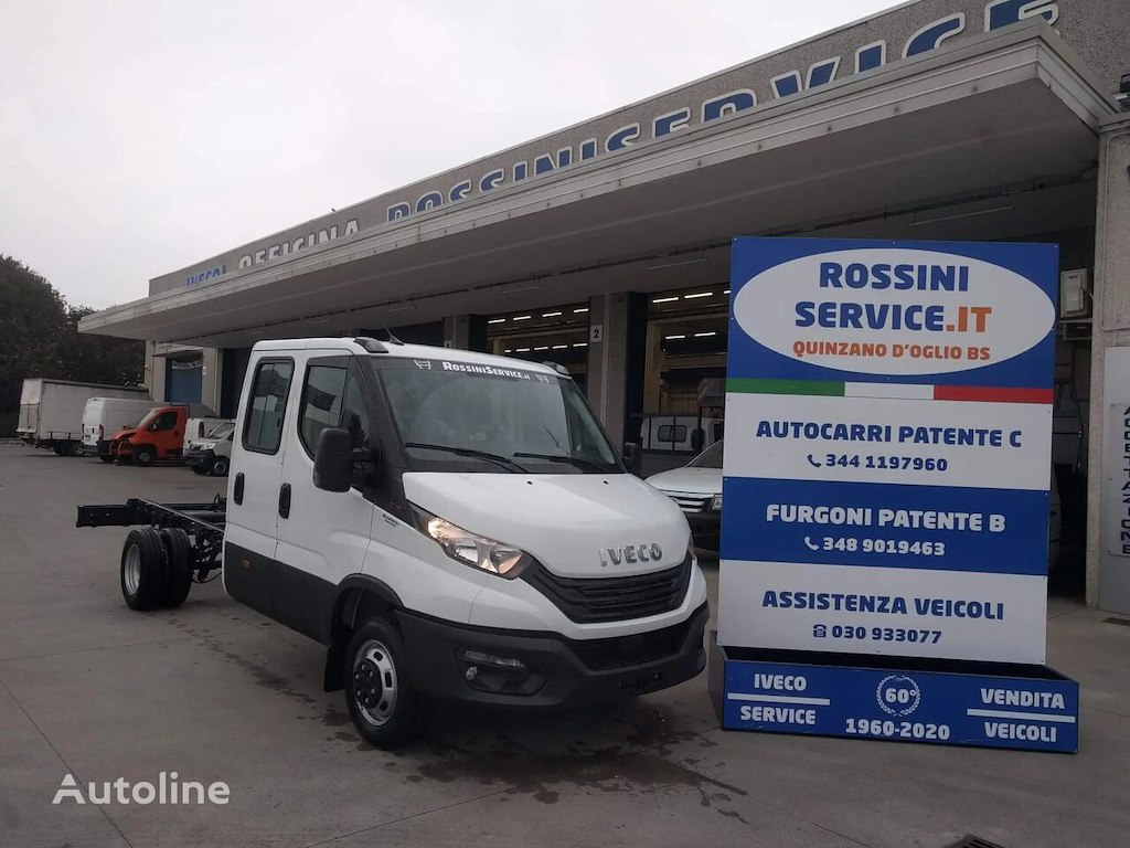 IVECO DAILY 35C16 DOPPIA CABINA 7 POSTI kamion šasija