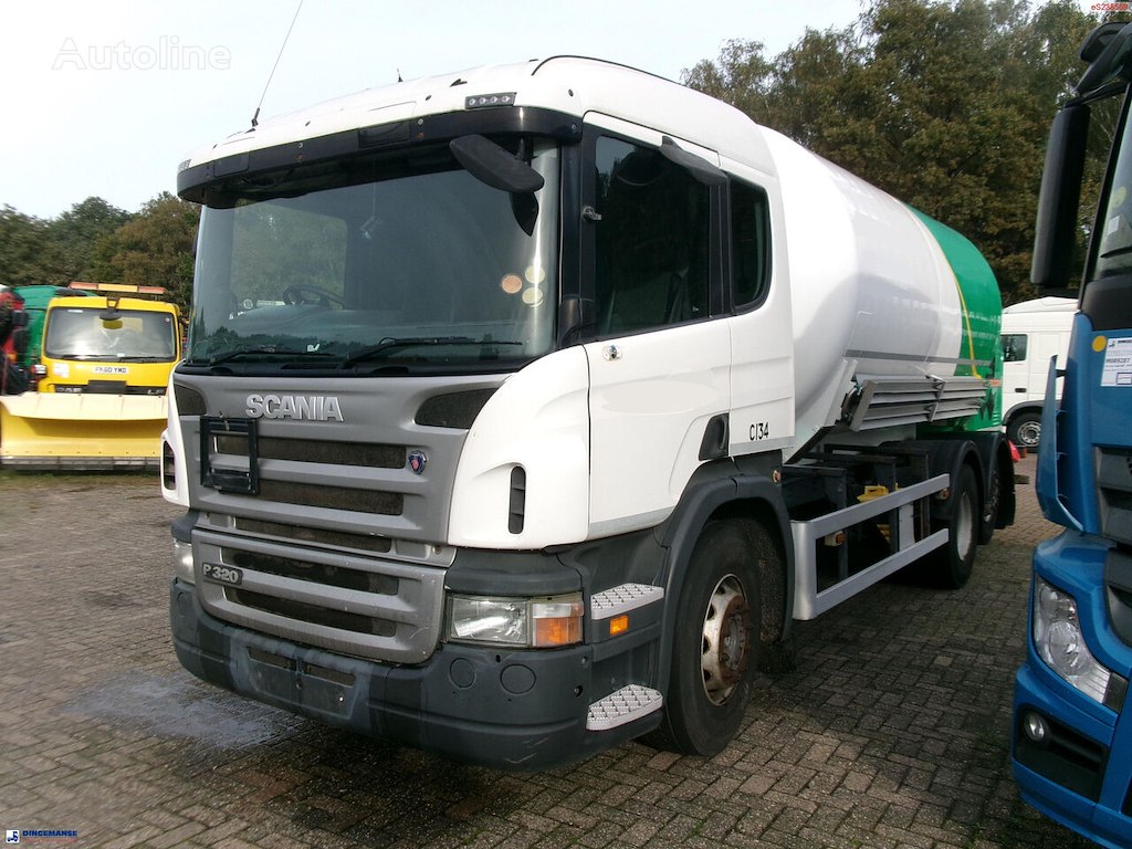 Scania P320 6X2 RHD Argon gas tank 13.2 m3 kamion za transport gasa