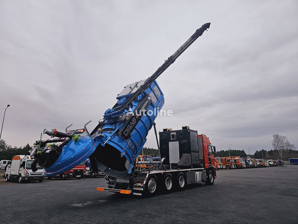 Volvo Disab Centurion P210/9 Suction-blowing vacuum loader kombinovano vozilo za čišćenje kanalizacije