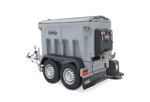 Novi Hilltip IceStriker™ 380-2100 trailer-mounted sand and salt spreaders and vučeni posipač peska