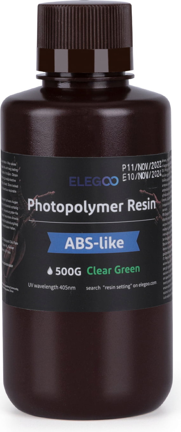 ABS-like Resin 1000g Clear Green