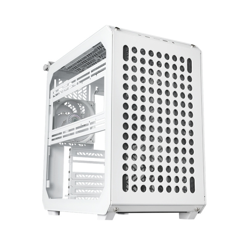 Qube 500 Flatpack White modularno kućište (Q500-WGNN-S00) belo