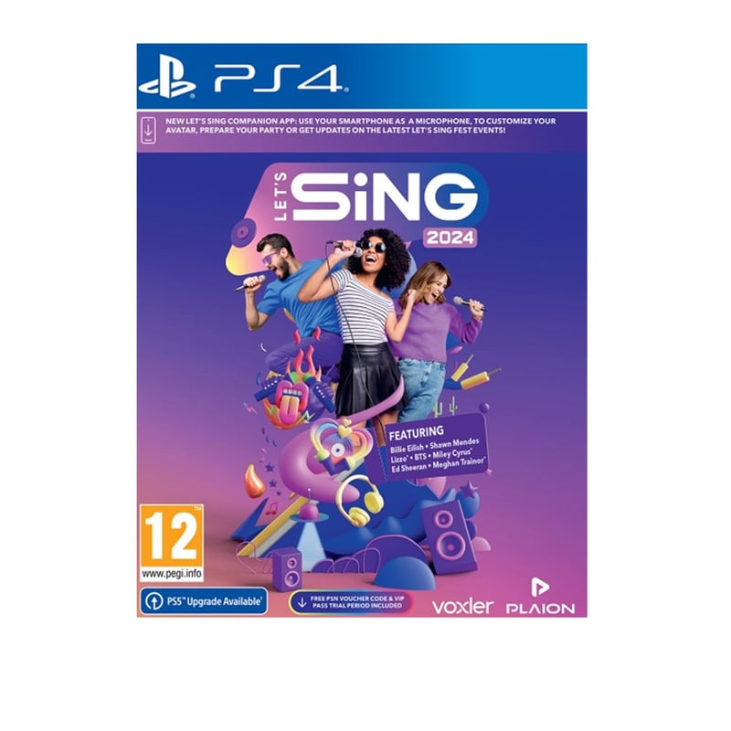 PS4 Let’s Sing 2024