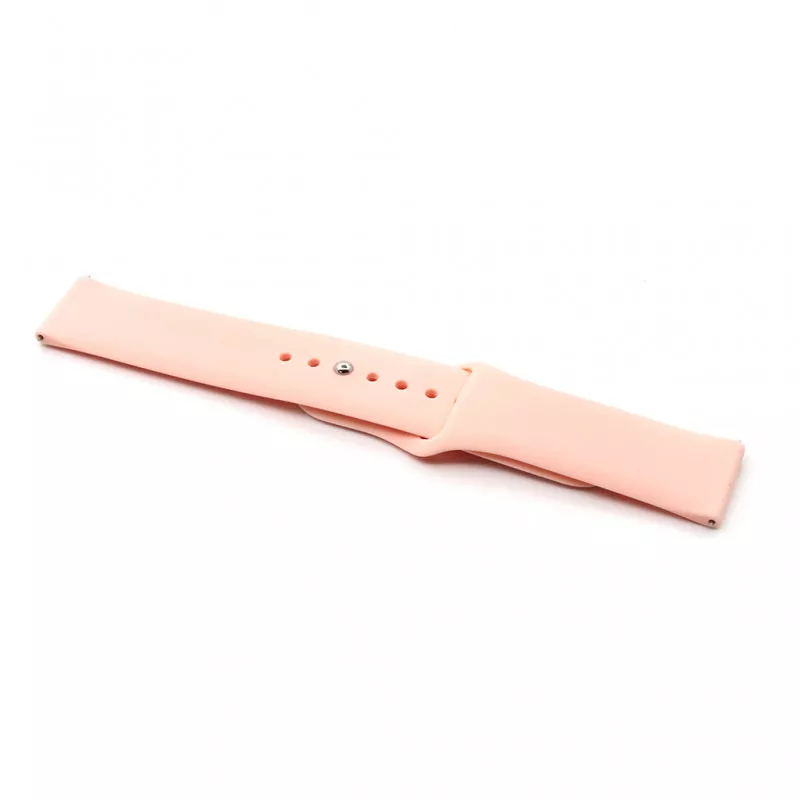 Narukvica plain za smart watch 22mm roze