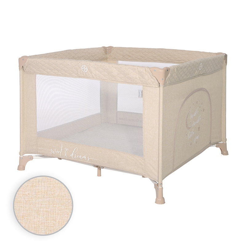 Lorelli Sunny ogradica za igru Fog Beige Star