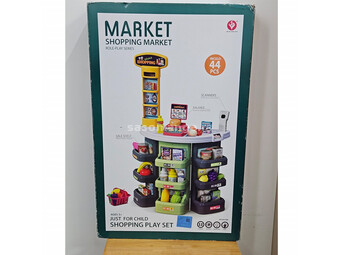 Market, igračka, polica za voće, supermarket,set sa svetlima i zvukom ( 870237 )