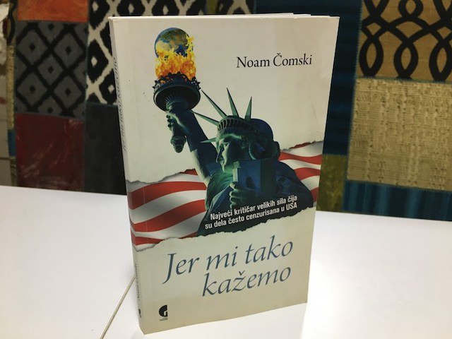 Jer mi tako kažemo  Noam Čomski