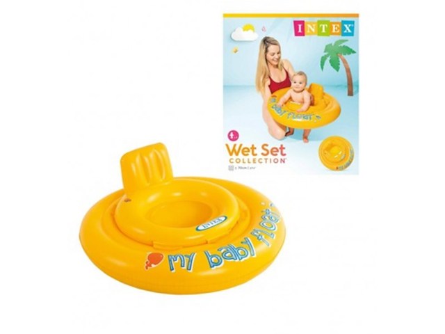 Baby Float Dubak za plivanje - Zute boje OKRUGLI