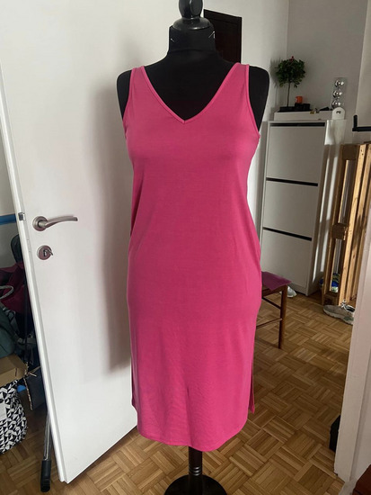 Lindex pink midi haljina NOVO