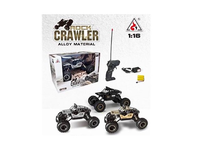 ROCK CRAWLER Automobil na daljinsko upravljanje 1:16