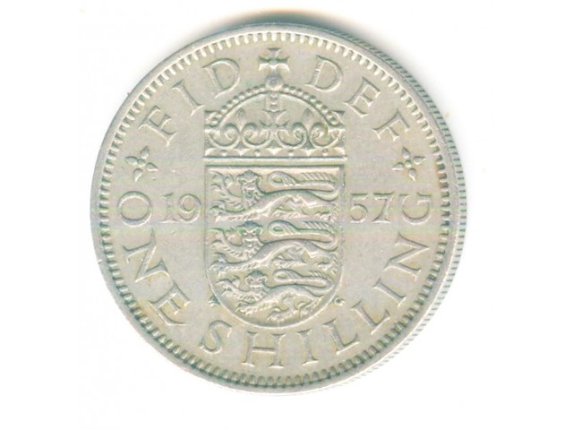 Velika Britanija 1 shilling 1957