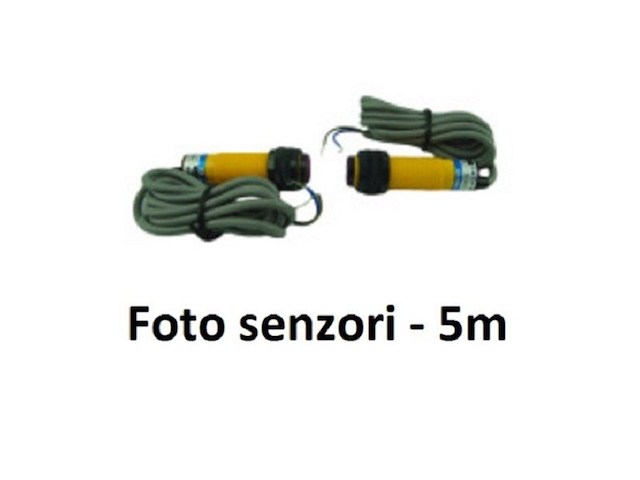 Foto senzor - 5m - NPN - NC - Primopredajna - G18