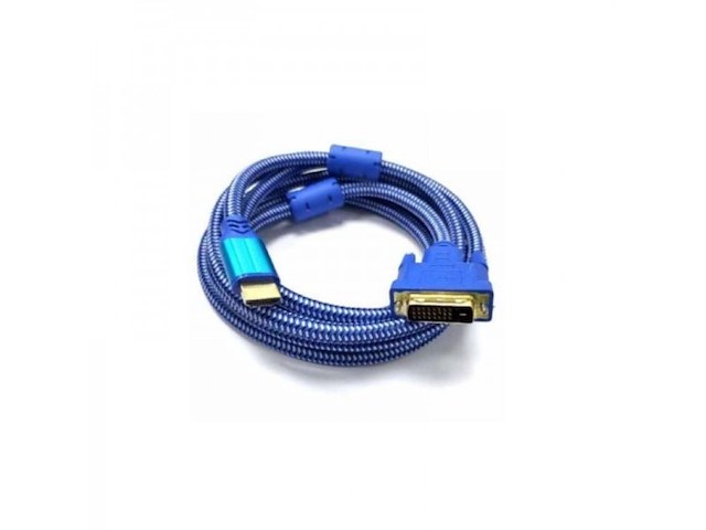 Fast Asia Kabl HDMI na DVI(24+1) 1.5m (m/m) plavi