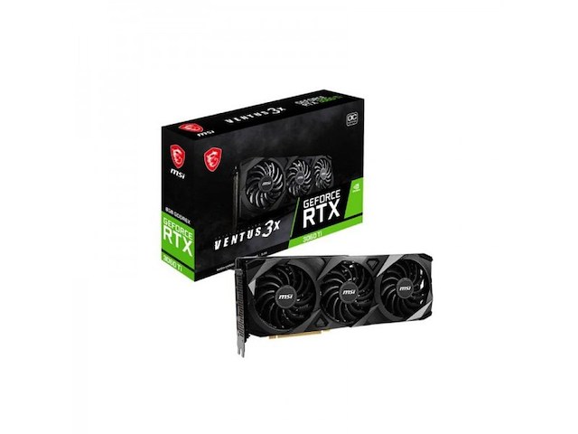 Msi nVidia GeForce RTX 3060 Ti 8GB 256bit RTX 3060 Ti VENTUS 3X 8GD6X OC Grafička karta