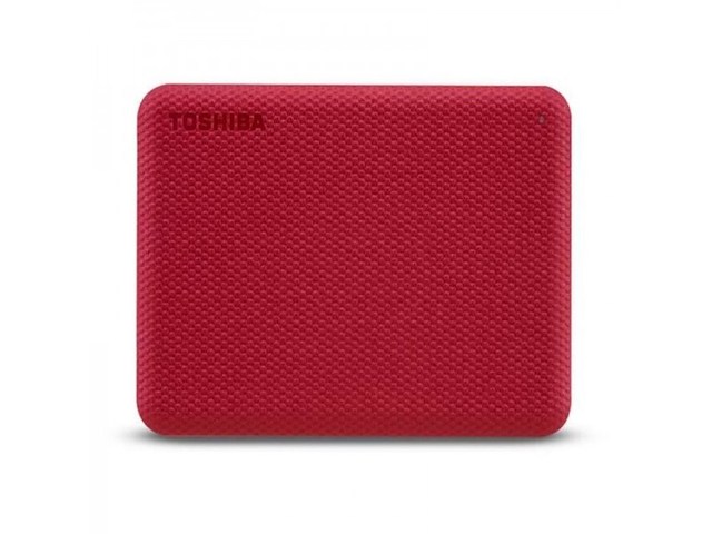 Hard disk TOSHIBA Canvio Advance HDTCA10ER3AAH eksterni/1TB/2.5`/USB 3.2/crvena