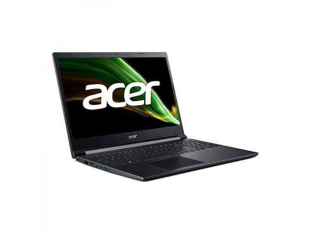 Acer Aspire A715 15.6` FHD Ryzen 5 5500U 16GB 512GB SSD GeForce RTX 3050 backlit FP aluminijum crni