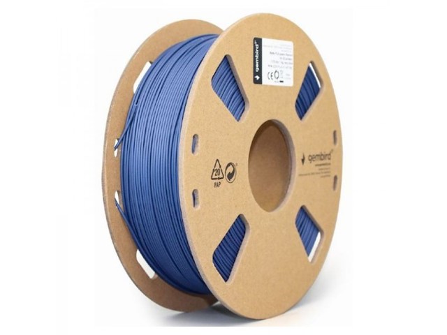 3DP-PLA-01-MTNB Mat PLA Filament za 3D stampac 1.75mm, kotur 1KG, Navy Blue