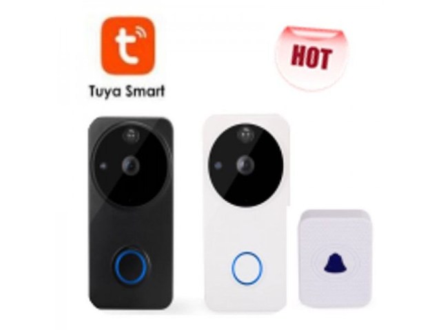 CAM-IP2MP-Z03YGMB Doorbell + Chime 2 mpix microSD tuya app Two-way voice