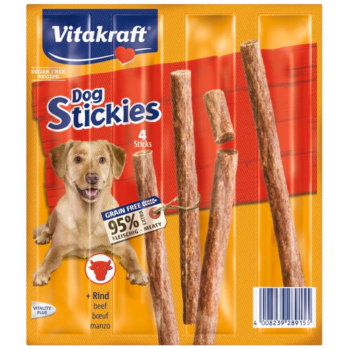 VITAKRAFT Poslastica za pse DogSticks Govedina 4kom, 44g