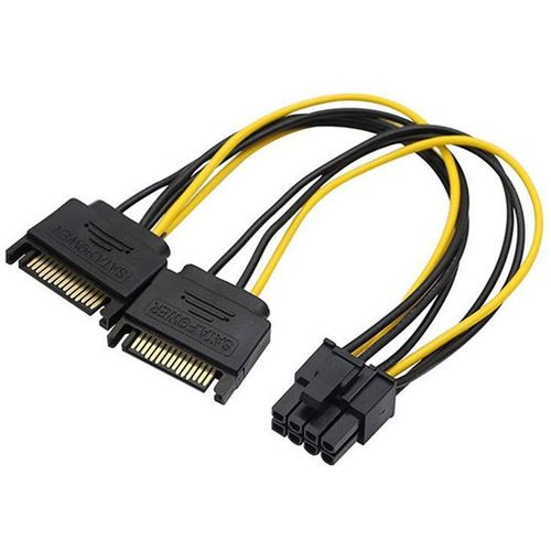 Adapter za napajanje VGA 8 pina na 2 x Sata