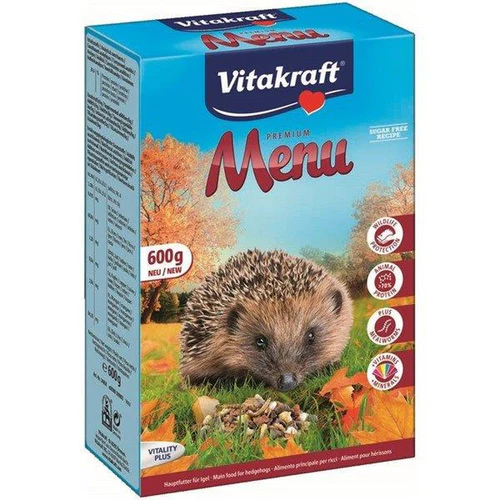 VITAKRAFT Premium Menu, hrana za ježeve, 600g